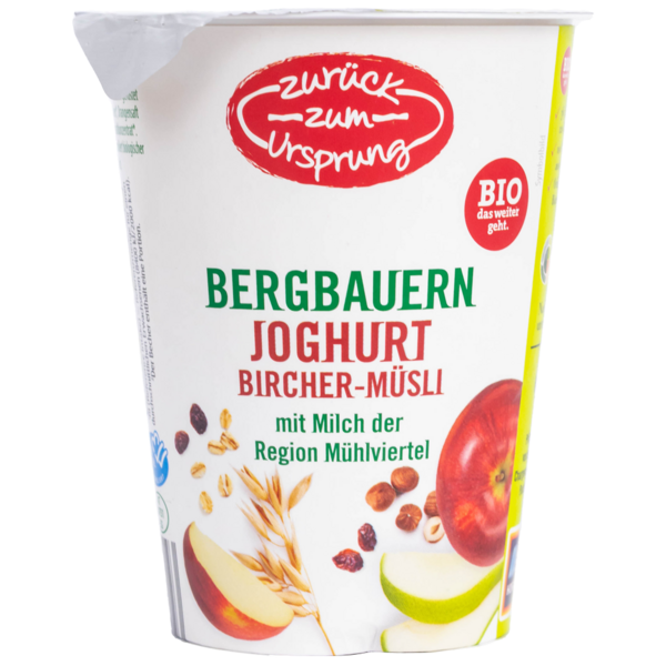 BIO-Joghurt Bircher-Müsli | Molkereiprodukte | Zurück zum Ursprung